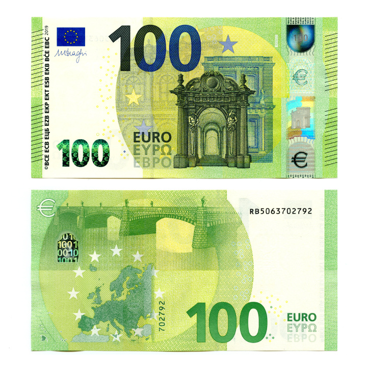 Banknot 100 Euro (100 EUR) UNC | Kup online na metalelokacyjne.pl