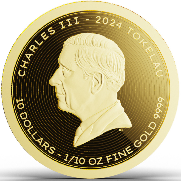 Tokelau: Vivat Humanitas 1/10 uncji Złota 2024 Prooflike | Produkty \ Monety \ Złote Świąteczne ...